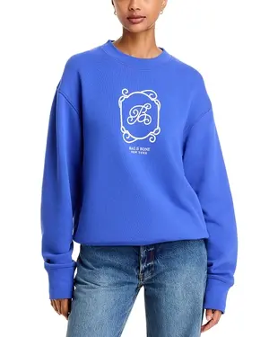 Rag & Bone Rb X Bloom Vintage Terry Oversized Sweatshirt