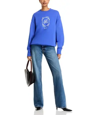 Rag & Bone Rb X Bloom Vintage Terry Oversized Sweatshirt