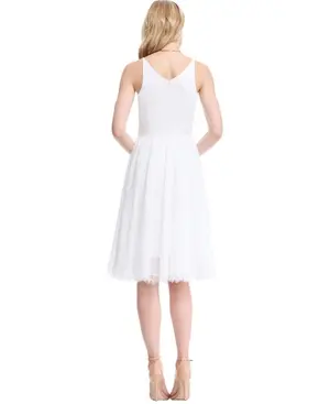 Dress The Population Alicia Midi Dress - Off White