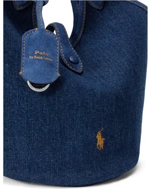 Polo Ralph Lauren Small Denim Tote Bag