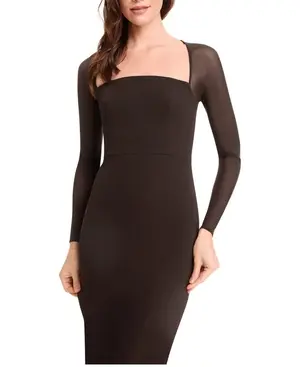Dress The Population Maxine Midi Dress - Mocha