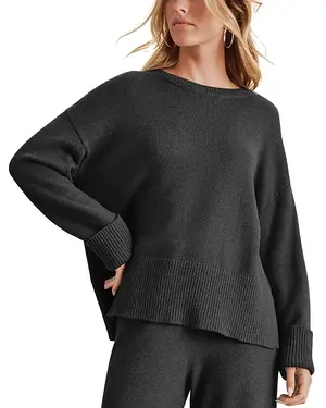 Splendid Haven Crewneck Sweater - Black