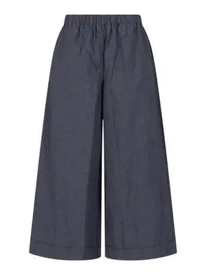 DANIELA GREGIS Wide-leg Cotton Trousers