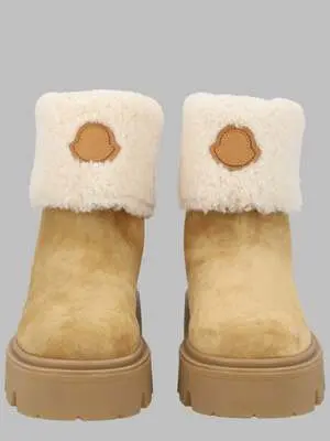 Moncler 100% Real Leather Boots