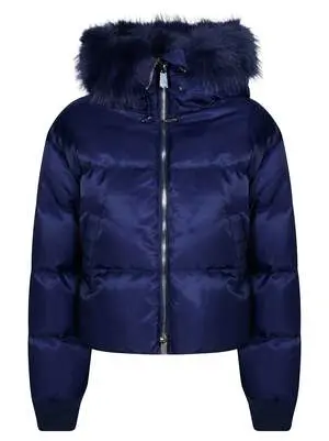 Pinko Padded Quilted Satin Jacket