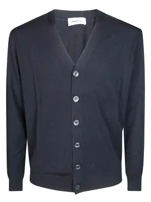 DIANA STUDIO V-neck Button-front Cardigan