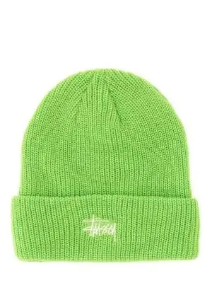 StÜssy Ribbed Acrylic Beanie - Green