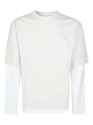 WOC Contrast Sleeve T-shirt - Beige
