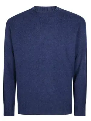 AMARANTO Distressed Knit Sweater - Beige