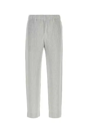 Issey Miyake Polyester Pleated Trousers