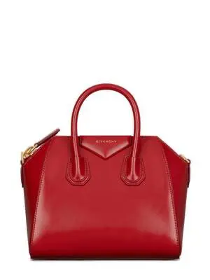Givenchy 19 X 26 X 13 Cm Calf Leather Satchel With Adjustable Strap