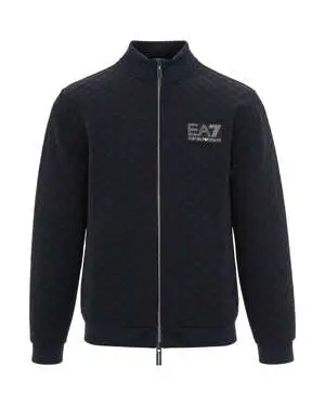 EA7 Zip-front Track Jacket - Black