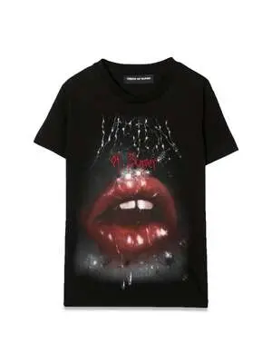 VISION OF SUPER Graphic Print Cotton T-shirt