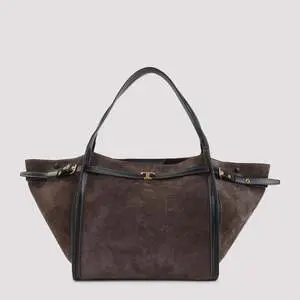 TOD`S Tod's Tim Medium Suede Shopping Handbag