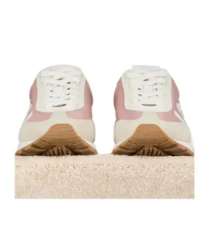 AMI Paris Logo-patch Panelled Sneakers
