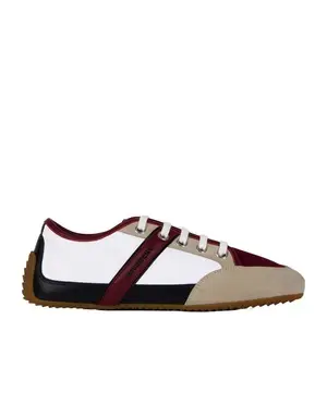 Givenchy Slim Sneakers In Nylon And Suede - No
