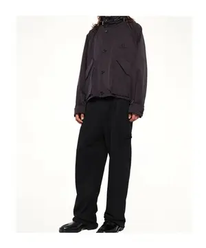 WOOYOUNGMI Hooded Double-pocket Jacket