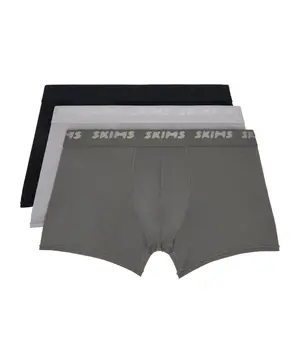 SKIMS Logo Boxer Briefs Three-pack