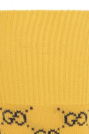 Gucci Monogram Intarsia Knit Socks