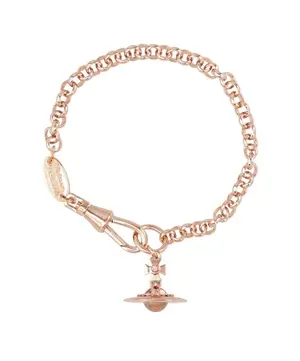 VIVIENNE WESTWOOD Petite Orb Chain Bracelet - Yellow