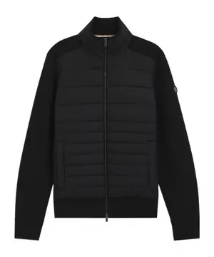 Hugo Boss Boss Casual Zip-up Jacket With Monogram Badge