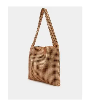 Rabanne Pixel Chainmail Tote Bag