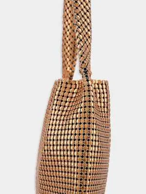 Rabanne Pixel Chainmail Tote Bag