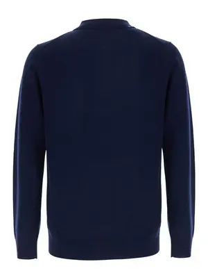 Aspesi Wool-cashmere Knitted Polo Sweater