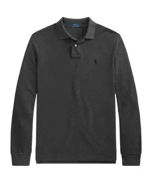 Polo Ralph Lauren Custom Slim Fit Mesh Polo Shirt