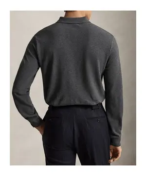 Polo Ralph Lauren Custom Slim Fit Mesh Polo Shirt