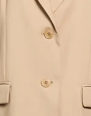 Max Mara Wool Blazer - Sand