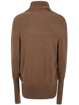 7 For All Mankind Wrapdraped Knit Top
