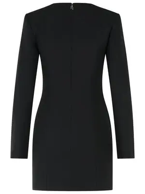 ROTATE BY BIRGER CHRISTENSEN Crêpe Mini Dress With Floral Detail