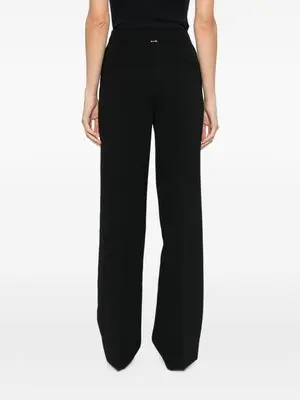 TWINSET Wide-leg Trousers With Permanent Creases