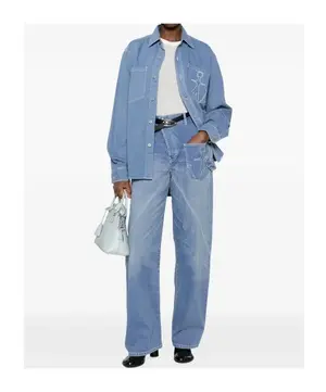 J.W.ANDERSON J.w. Anderson Wide-leg Denim Trousers