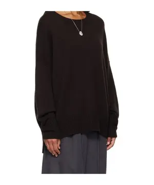LISA YANG Ribbed Crew Neck Sweater