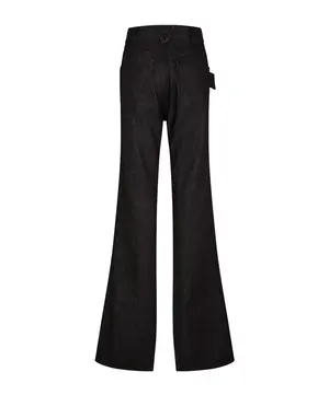 Bottega Veneta High-waisted Flared-leg Jeans With Side Utility Tab