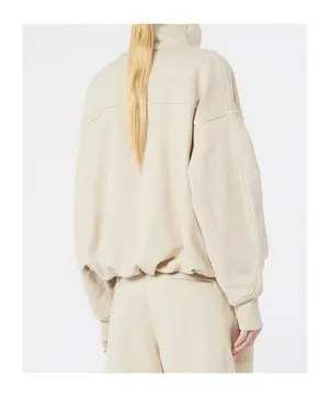 Sportmax Long Sleeve High Neck Sweatshirt