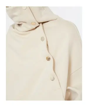 Sportmax Long Sleeve High Neck Sweatshirt