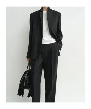 TOTEME Lapel Long-sleeved Suit Jacket