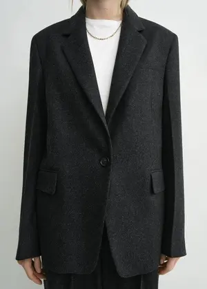 TOTEME Lapel Long-sleeved Suit Jacket