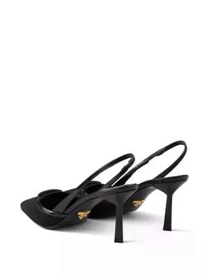 Prada Fabric Slingback Pumps