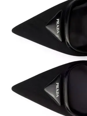 Prada Fabric Slingback Pumps