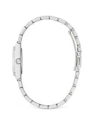 Guess Silver-tone Multi-function Watch With Swarovski Recreated™ Crystals