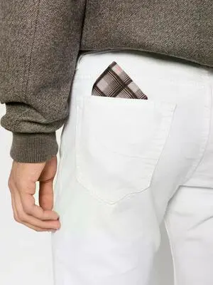 Jacob Cohen Logo-patch Straight-leg Jeans