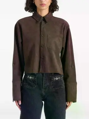 Manière De Voir Maniere De Voir Long-sleeve Shirt With Classic Collar