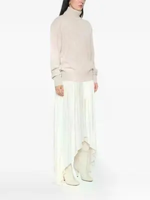 THE FRANKIE SHOP Fine Knit Roll Neck Sweater