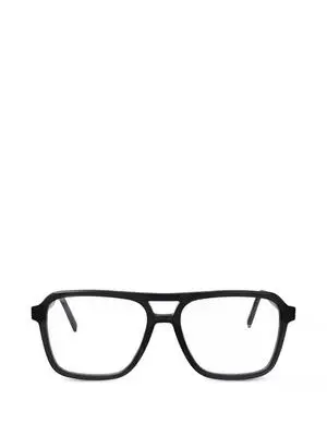 Tommy Hilfiger Browline Frame Glasses - Black