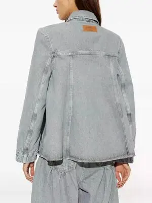 GANNI Button-down Denim Shirt
