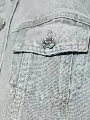 GANNI Button-down Denim Shirt
